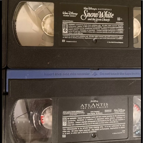 Disney | Media | Disney Vhs Tape Bundle | Poshmark